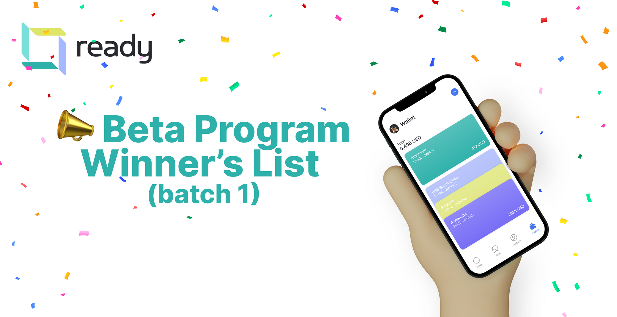 Beta Program Winner List (Batch 1) is released | Ready